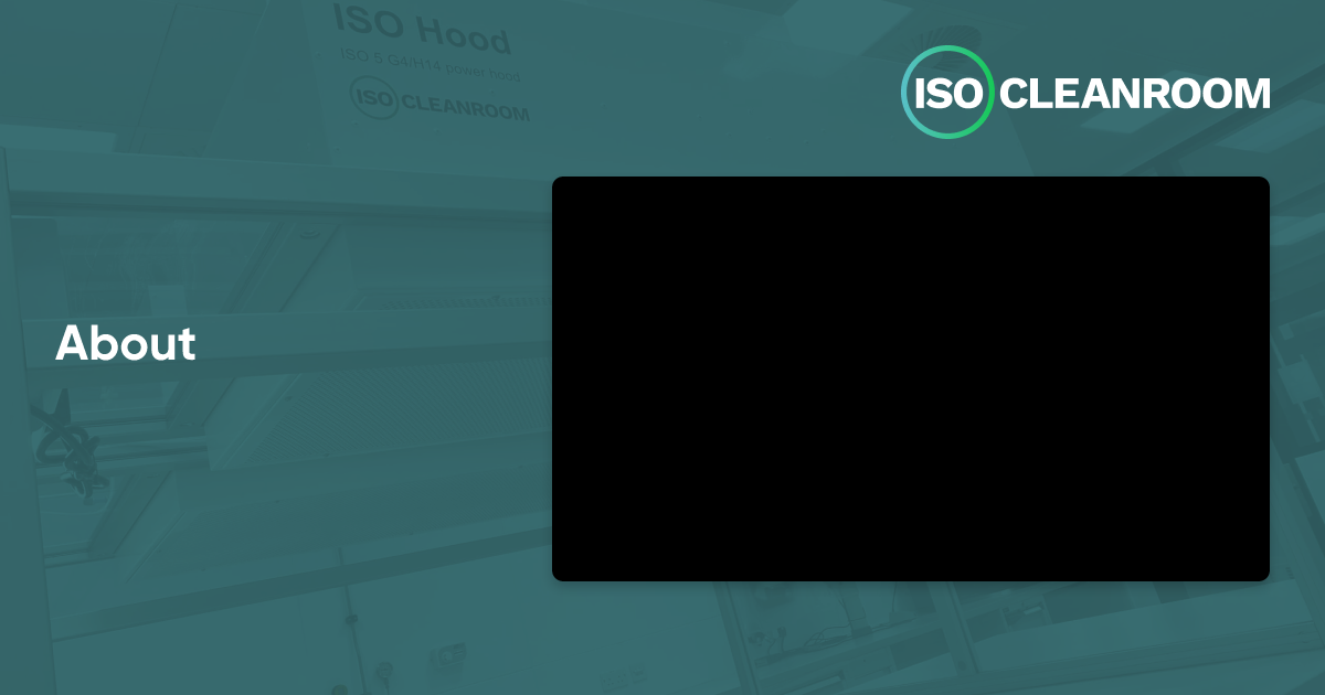 About - ISO Cleanroom
